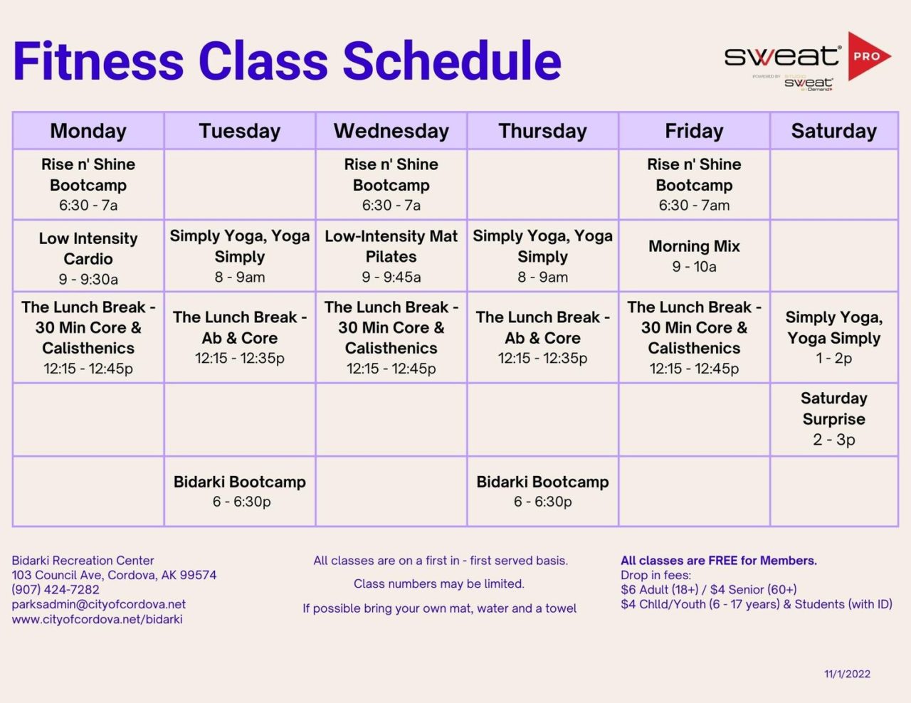 Bidarki Recreation Center - City of Cordova, Alaska